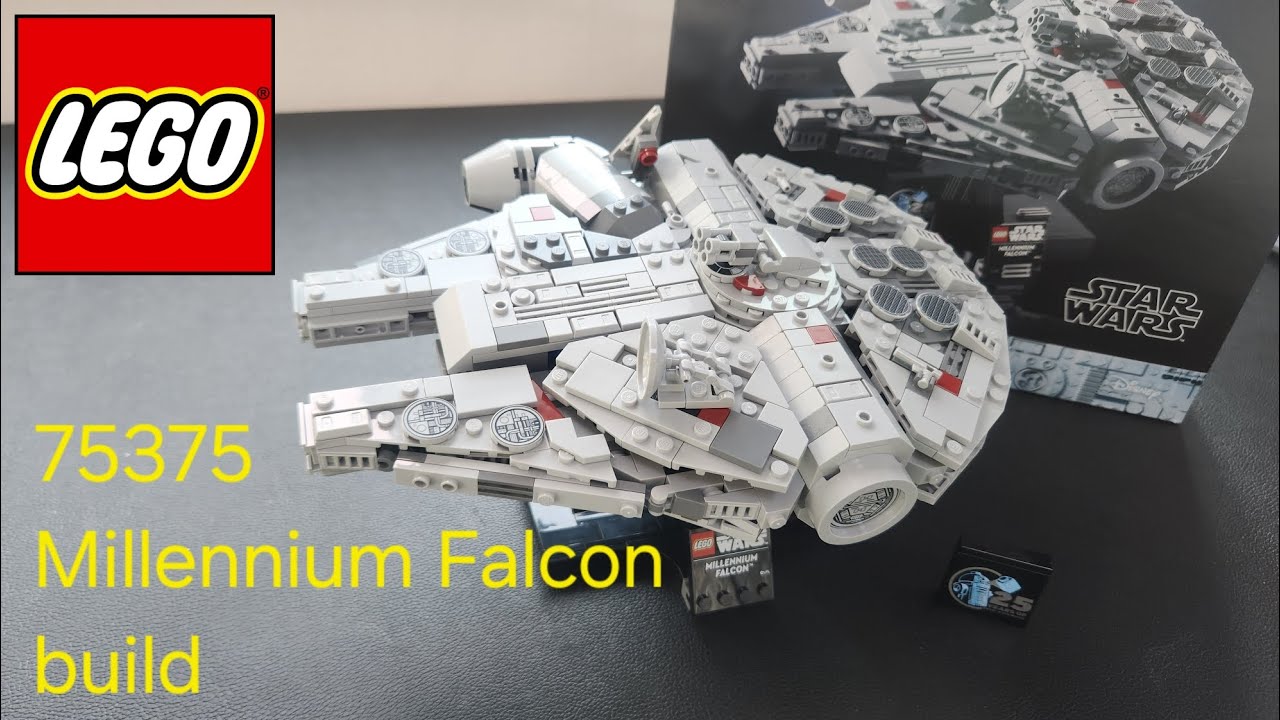 LEGO 75375 Millennium Falcon Starwars - YouTube