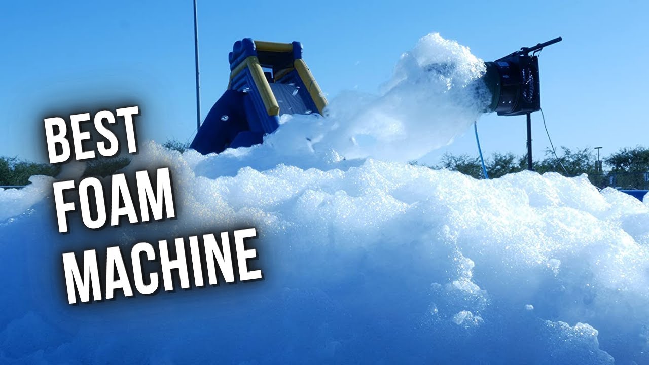 Best Foam Machine - Make Your Party Unforgettable - YouTube