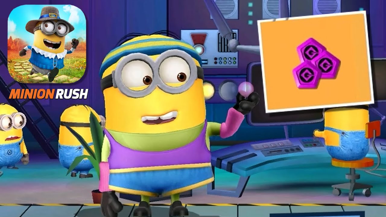 Bratts Workout Epic Costume Despicable Me Minion Rush Game Youtube
