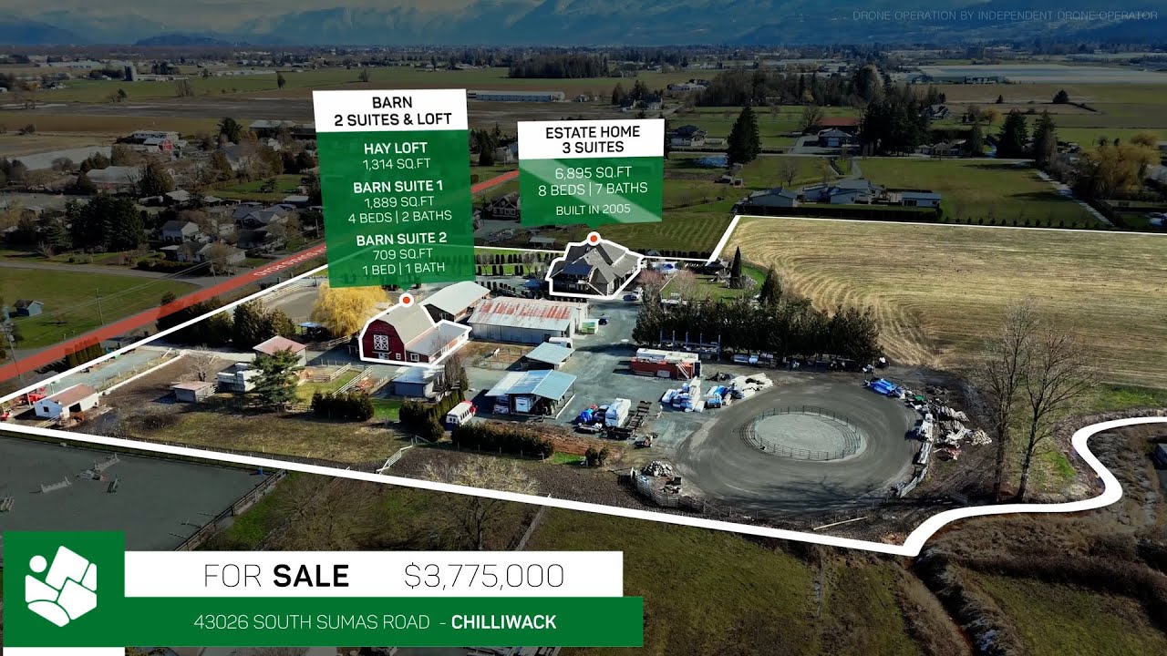 FOR SALE! 📍43026 South Sumas Road, Chilliwack - YouTube