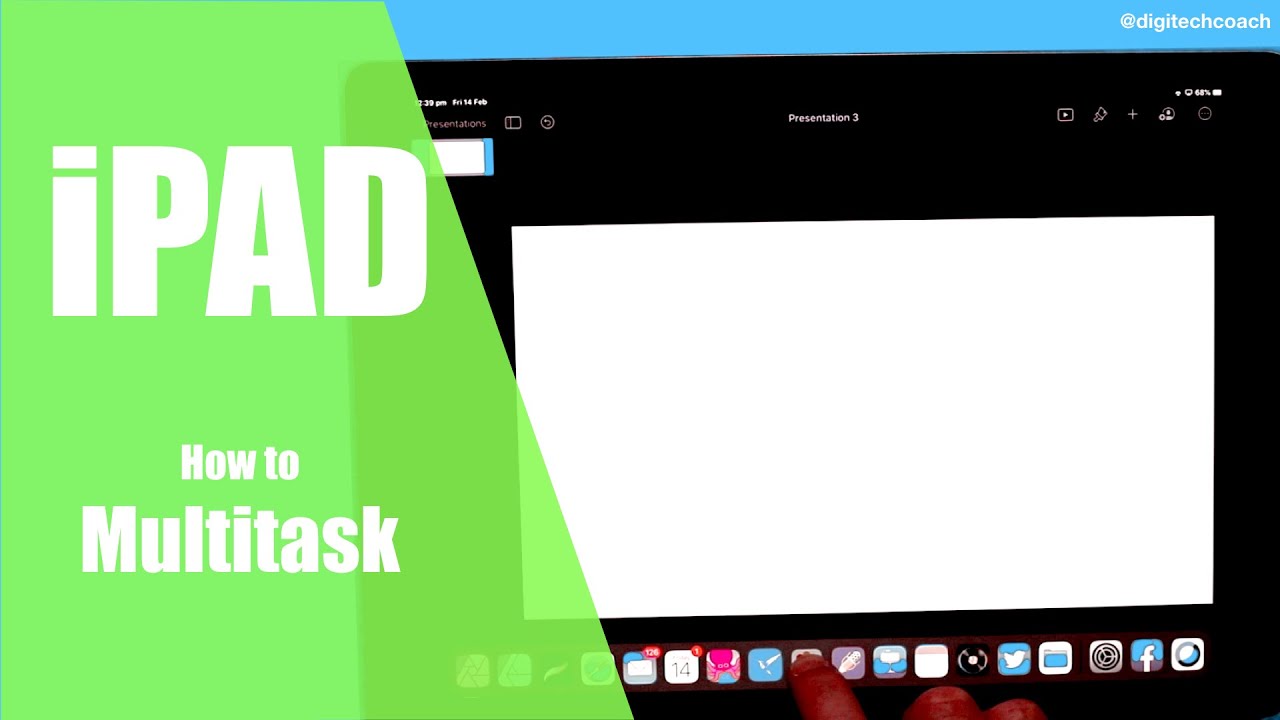 How to Multitask on an iPad - YouTube