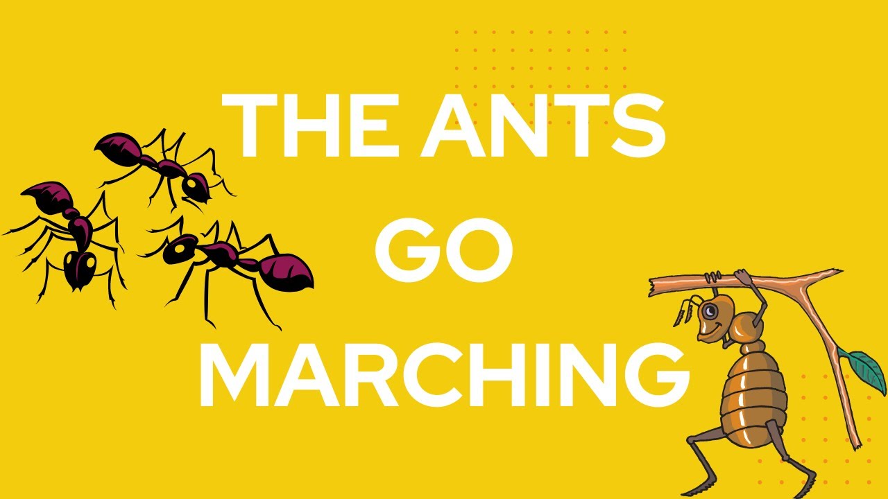 The Ants Go Marching Rhyme | Kids Songs | Nursery Rhyme | Warmer Song ...
