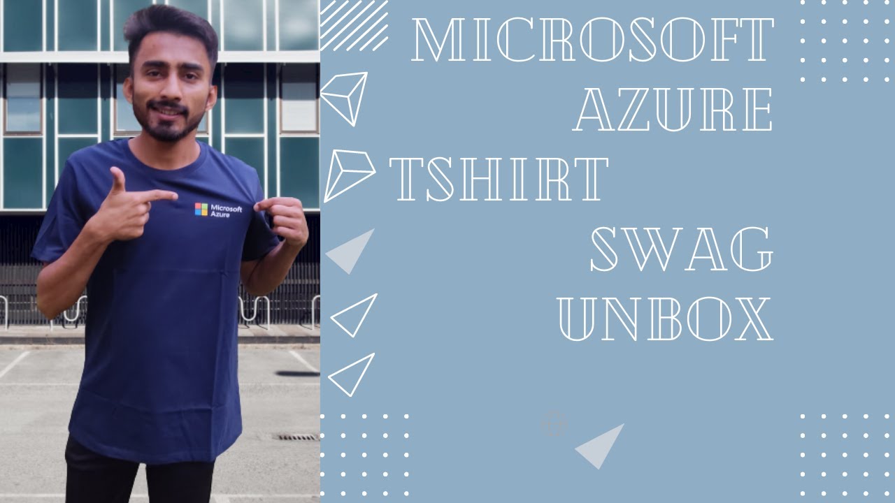 Microsoft Azure T-Shirt swag unbox | future ready talent | #microsoft # ...