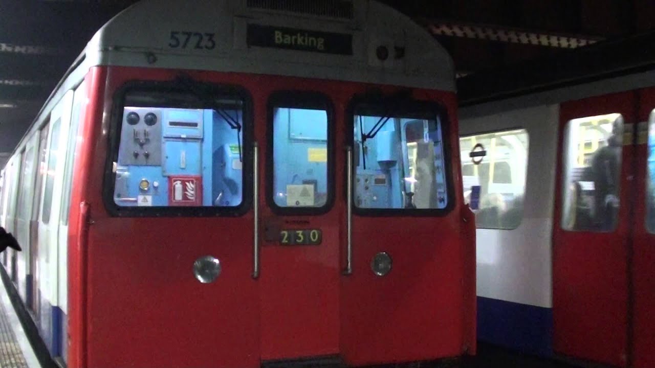 (HD) Double London Underground C Stock at Great Portland Street - YouTube