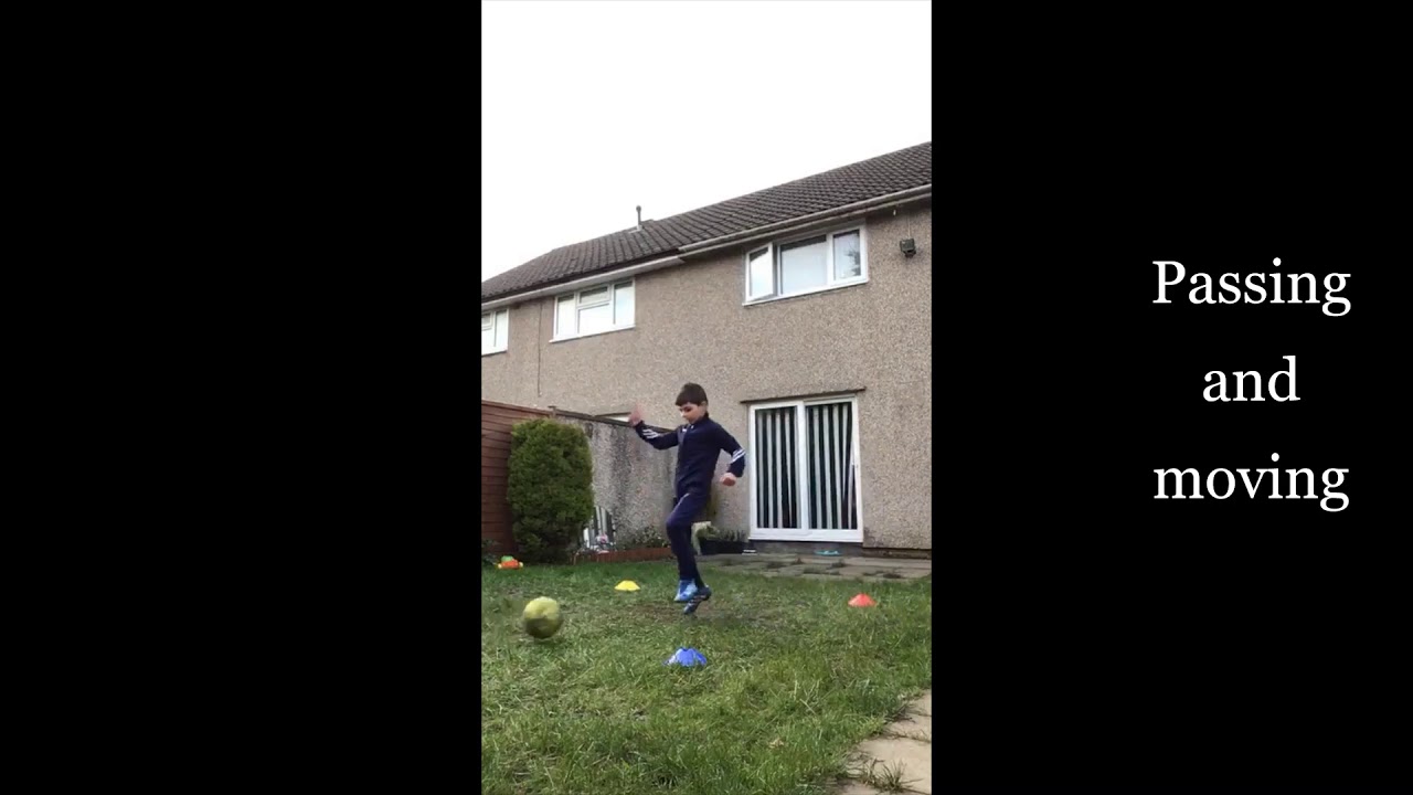 1 touch passing and moving - YouTube