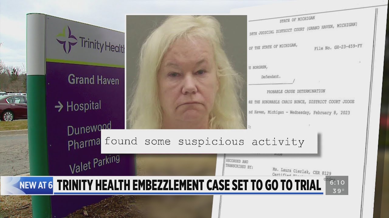 Court docs show how more than $2M was embezzled from Trinity Health - YouTube