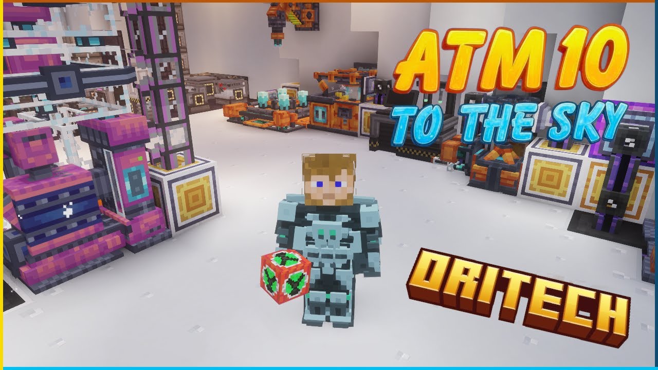 ATM10 To The Sky - Ep 25 - Oritech! - YouTube