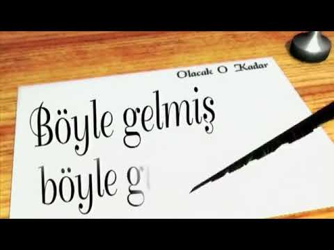 Olacak O Kadar böyle gelmiş böyle gitmez