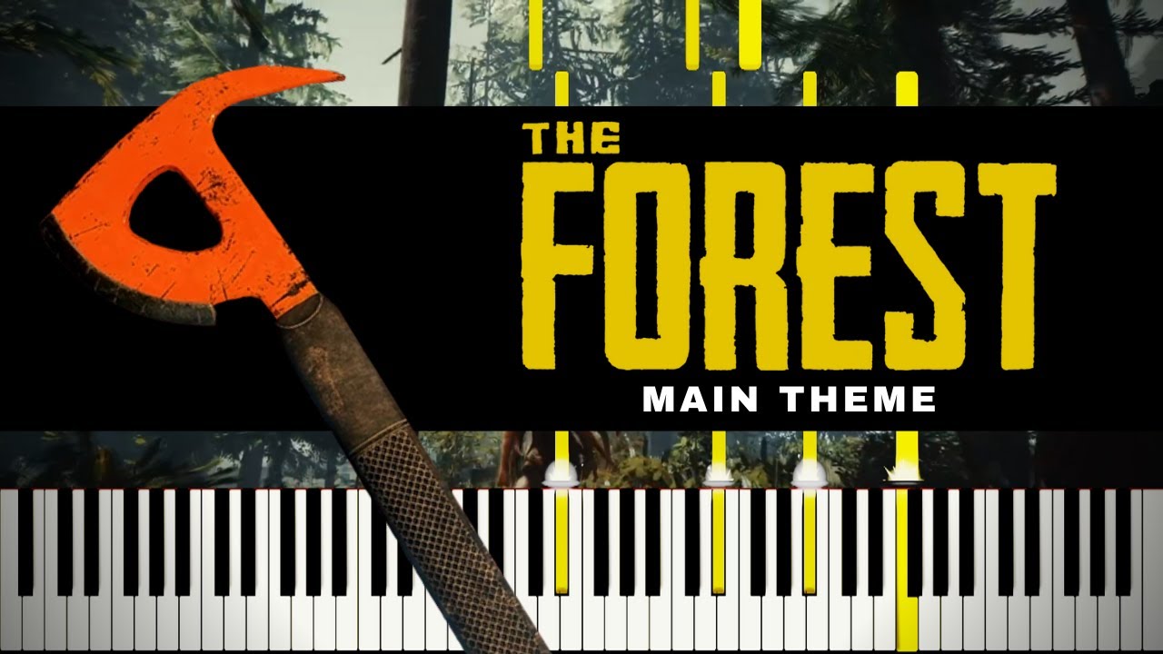 The Forest (Main Theme) - Piano Tutorial - YouTube