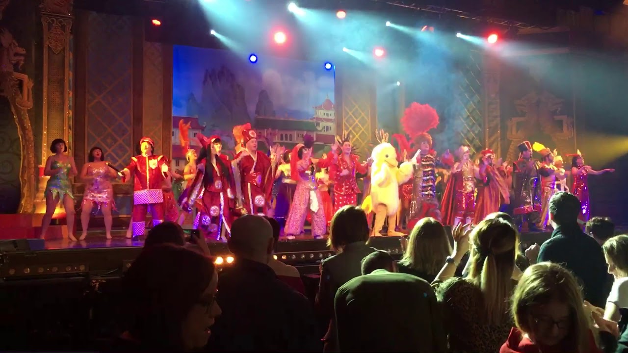 New Year Eve Sheffield City Hall With Pantomime Call Aladdin - YouTube