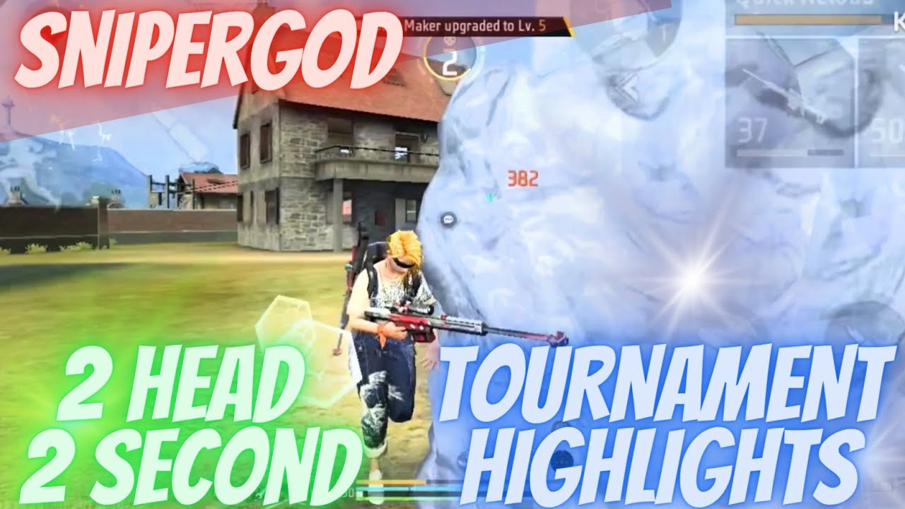 AM I THE NEW RISING SNIPER GOD 🔥OF FREE FIRE | TOURNAMENT HIGHLIGHTS| 2 ...