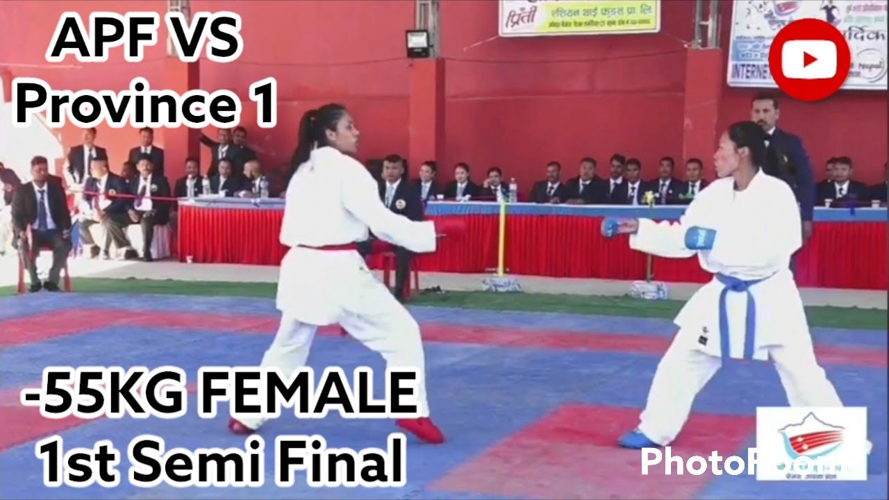55Kg Female 1st Semi Final | Manisha Chaudhari VS Vidhya Kala Rai | 9th ...