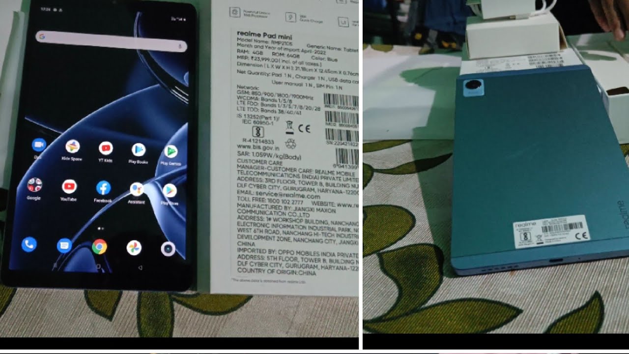 Unboxing Real me Tab in funniest way😂 - YouTube