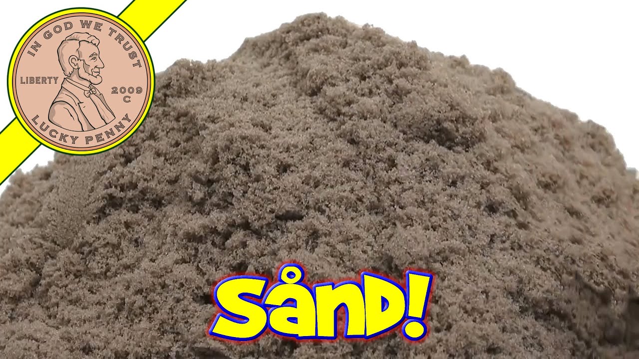 Brookstone Play Sand - Pack It, Pull It, Shape It, Love It - YouTube
