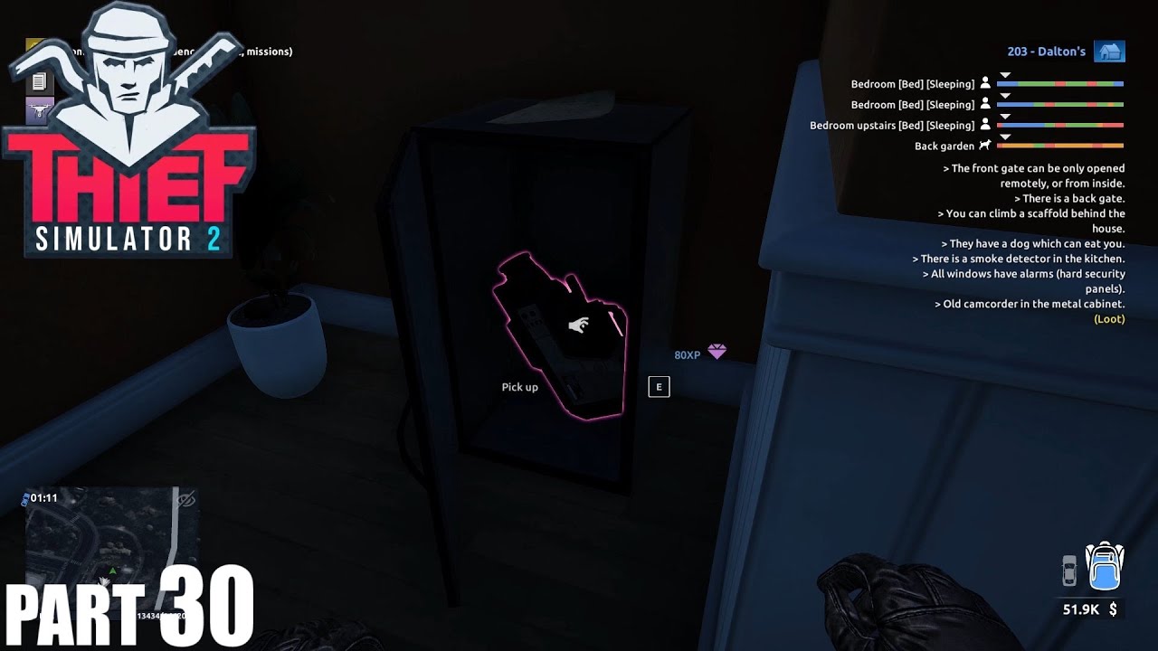 Thief Simulator 2 Walkthrough Gameplay Part 30 - Complete 203 residence ...