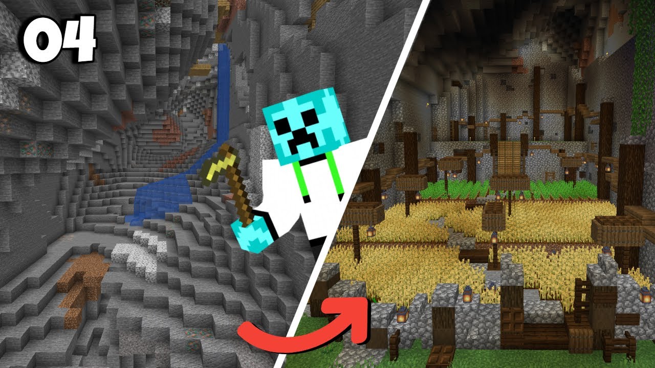 I Made a Massive Underground Farm! Minecraft 1.19 Survival Let's Play ...