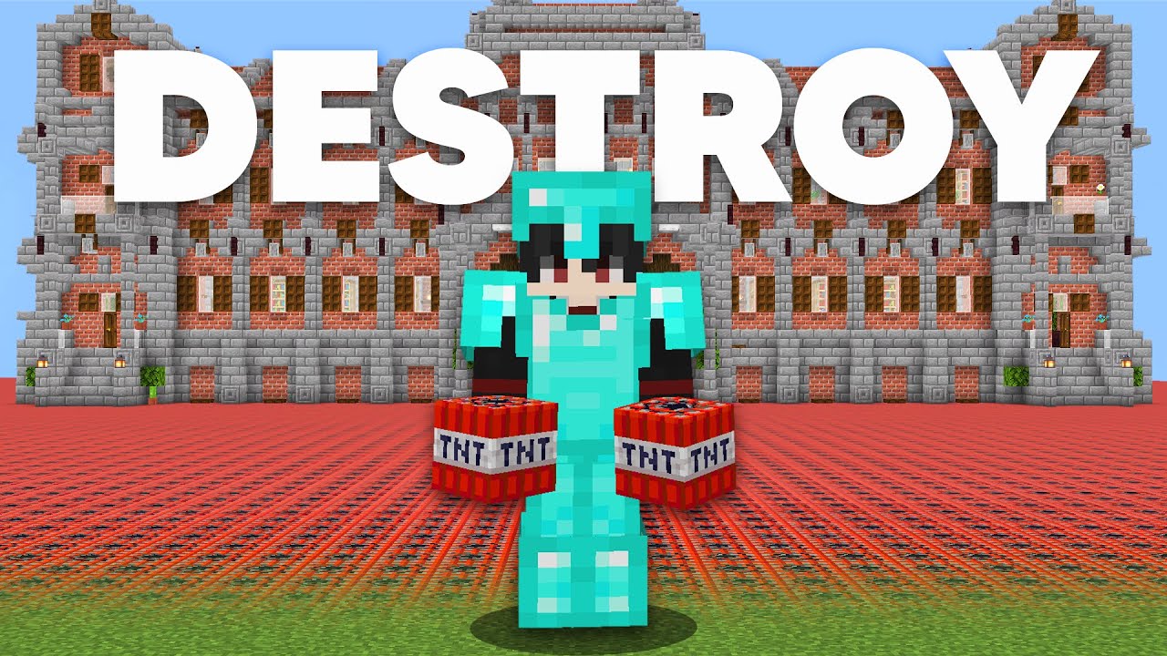 DESTROYING THIS WHOLE MINECRAFT SMP ON LIVE - YouTube