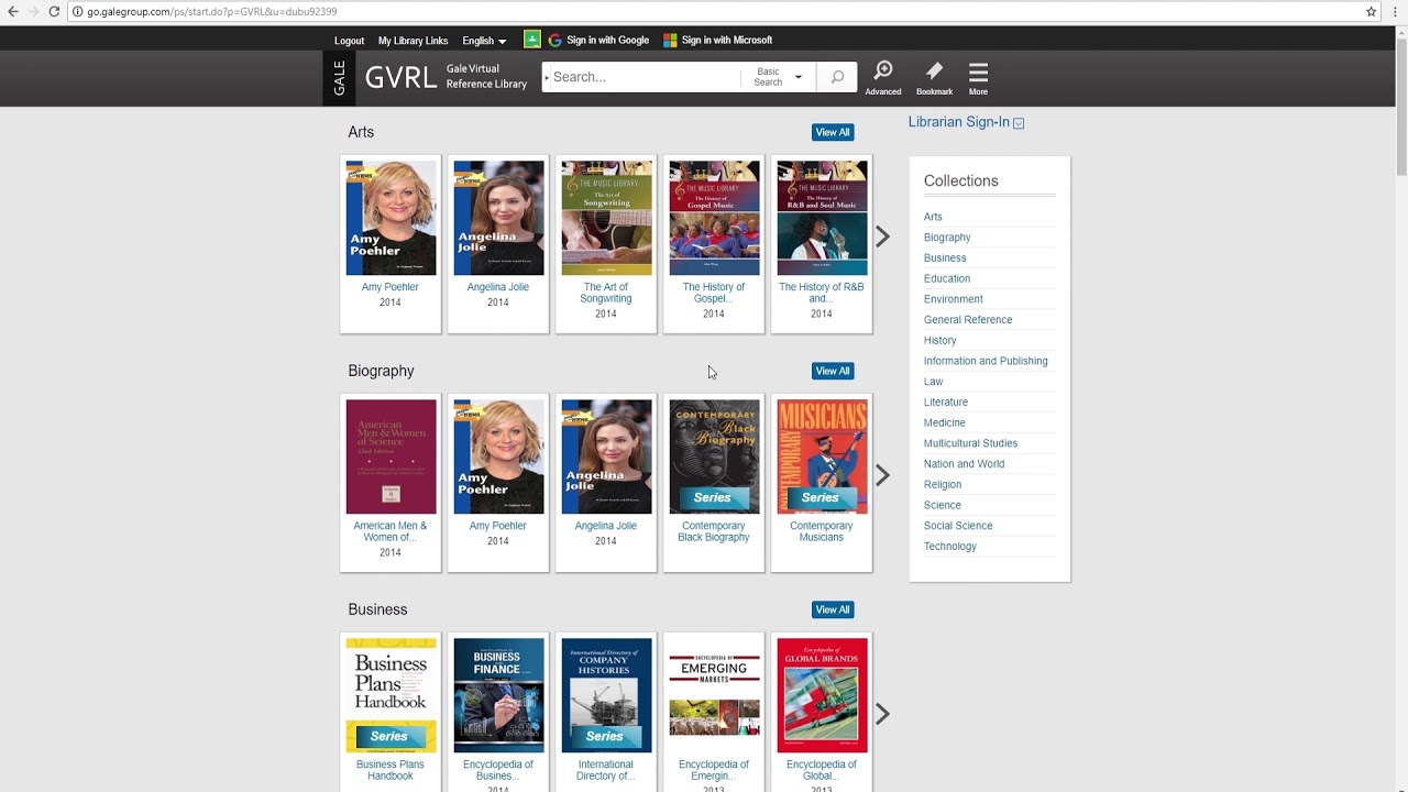 Free Reference Tools from the Gale Virtual Reference Library - YouTube