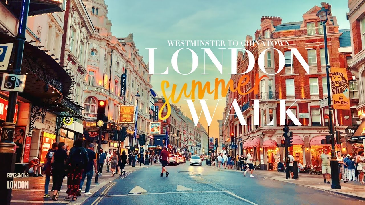 London walk | London walking tour | London 4k | London City | London ...