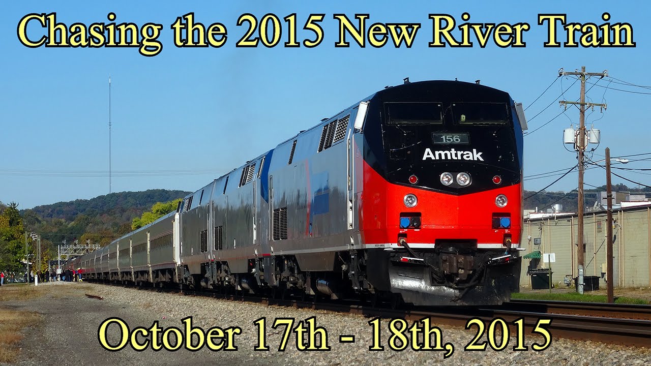 Chasing the 2015 New River Train - YouTube