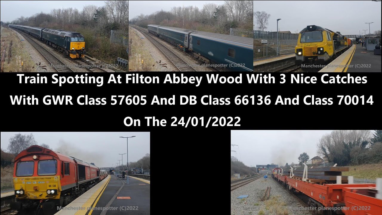 (4K) Train Spotting At Filton Abbey Wood In Bristol With GWR Class ...
