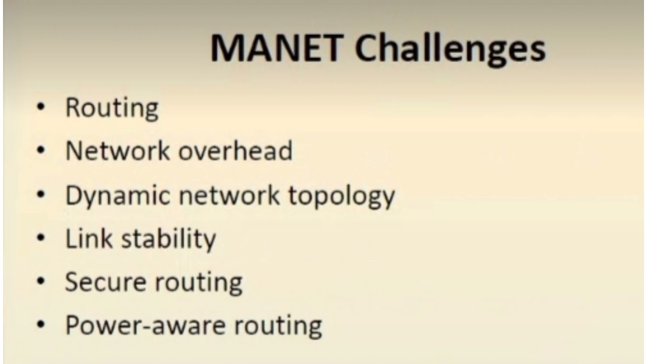 ?14) Computer-- PPT on MANET ( Mobile Adhoc Network) - YouTube