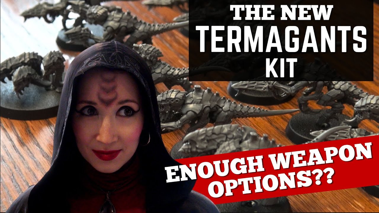 NEW Termagants with Extra Weapon Options, Assembled For You! - YouTube
