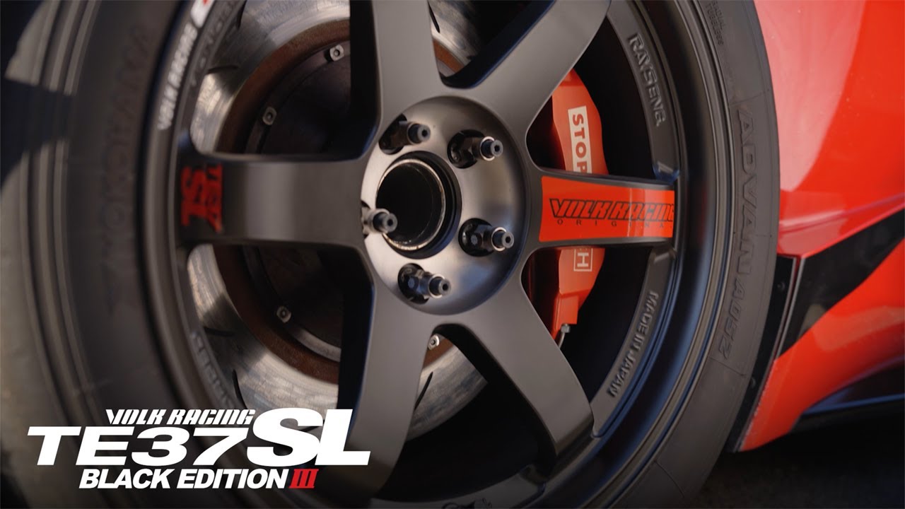 RAYS | TE37SL BLACK EDITION Ⅲ | Supra A90 & Corolla HatchBack - YouTube