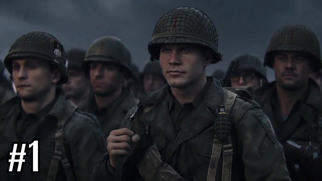 Call of Duty: WWII / Campaign Mission- D-DAY - YouTube