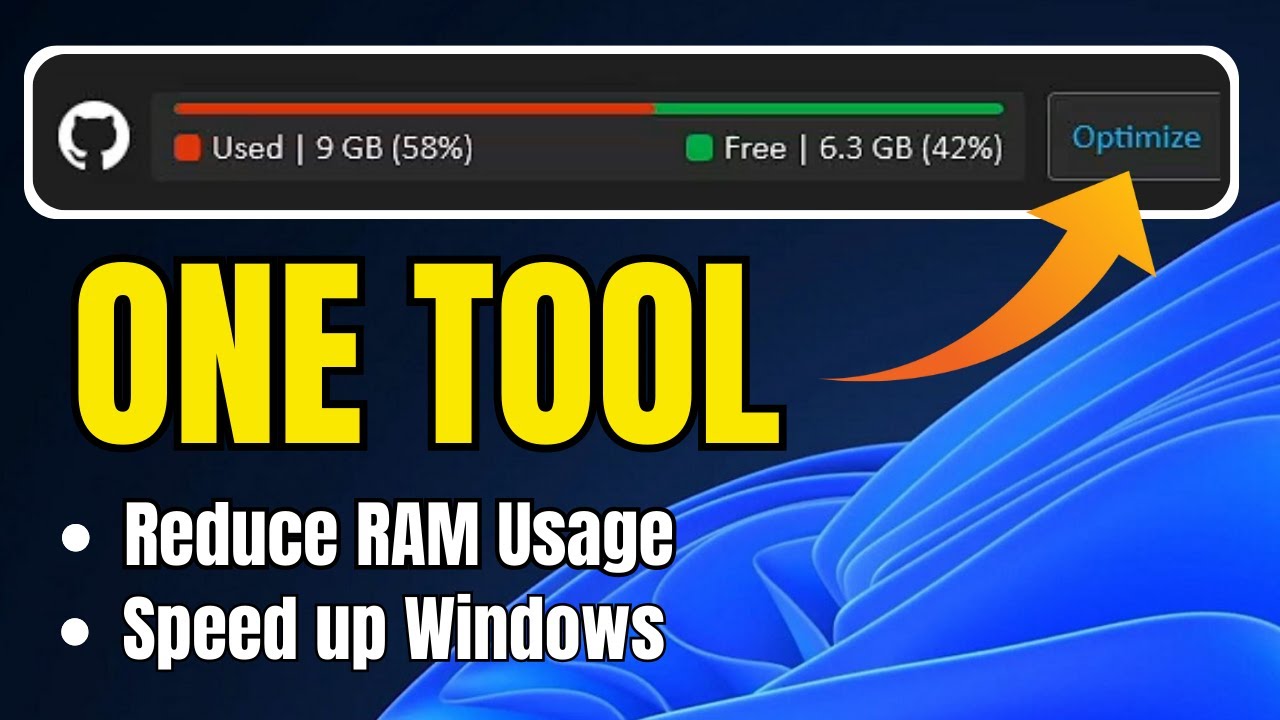 This ONE TOOL will Fix HIGH Memory USAGE | 🚀Speedup Windows 10/11 - YouTube