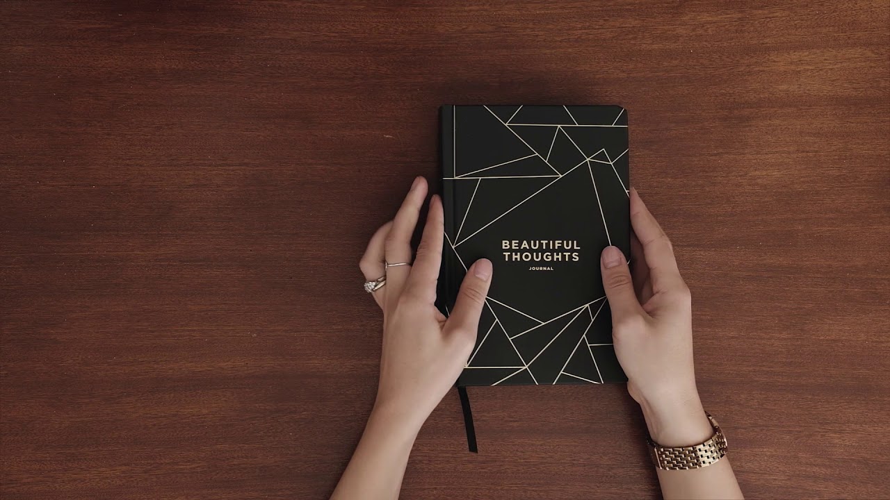 Beautiful Thoughts Journal | Black | Frank Stationery - YouTube