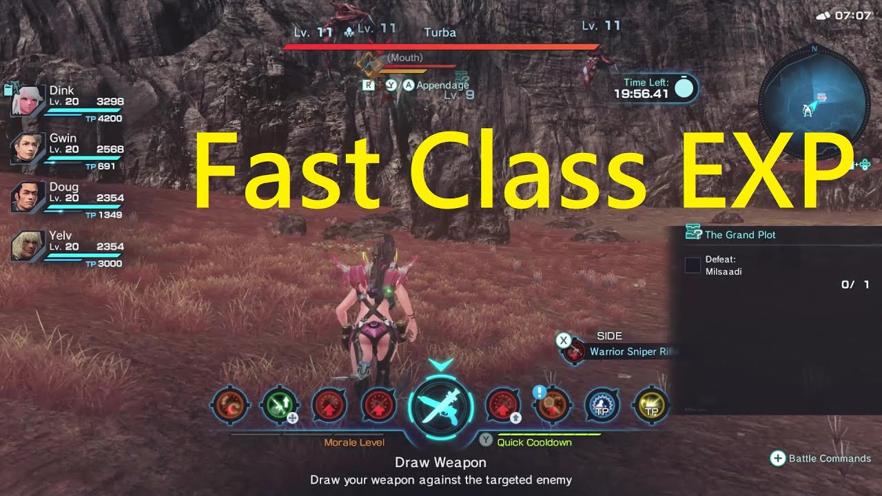 Xenoblade Chronicles X Definitive Edition Fast Class EXP Grind The ...