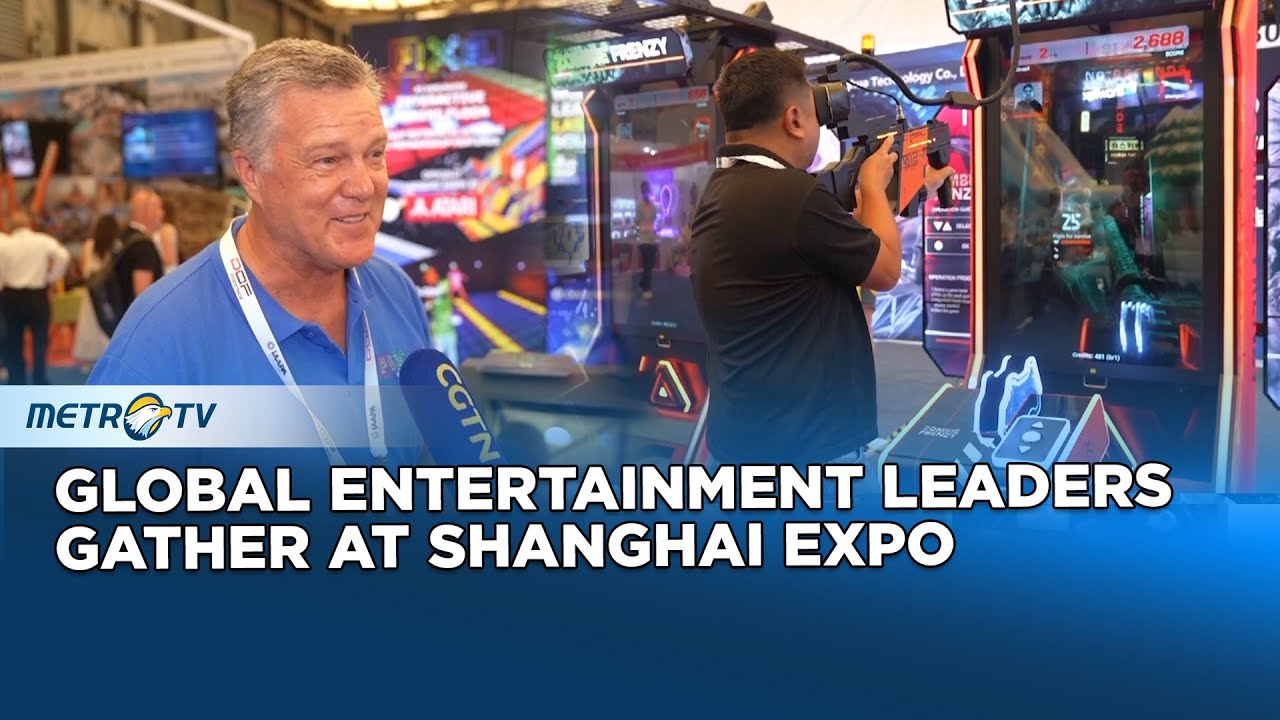 Global Entertainment Leaders Gather At Shanghai Expo - YouTube