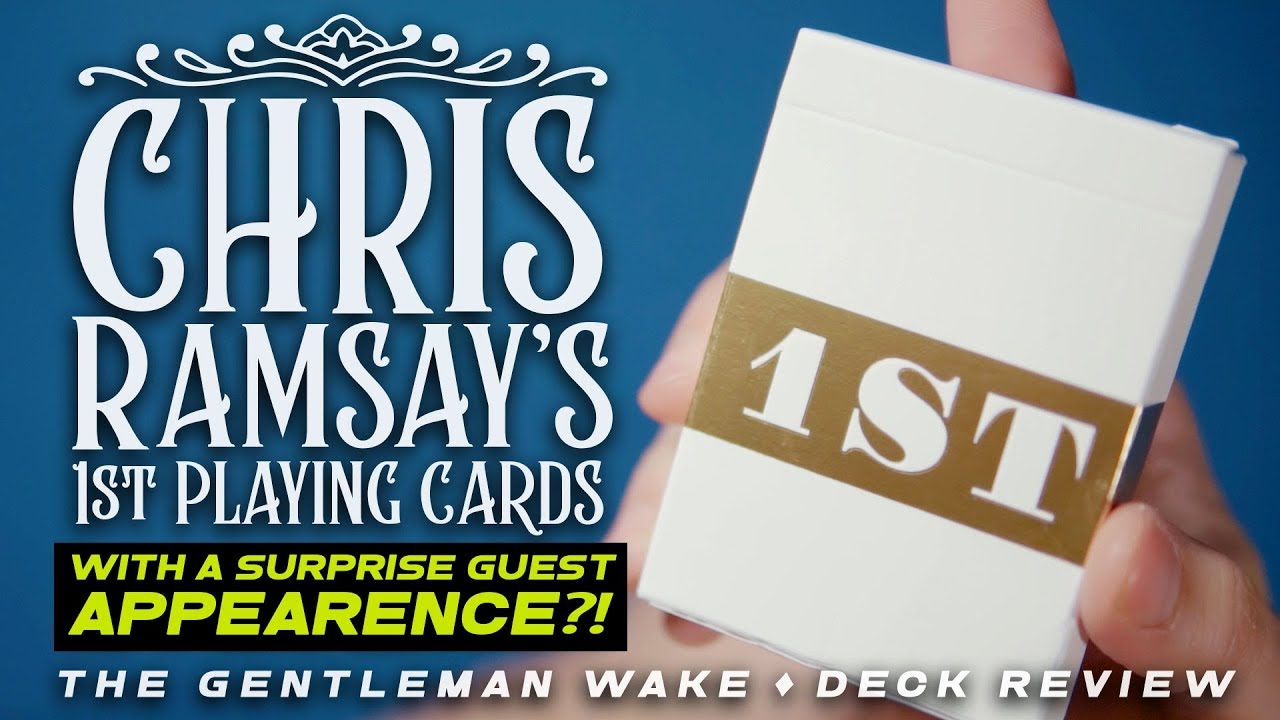 DID CHRIS RAMSAY WATCH THIS?! 1st Playing Cards Deck Review - YouTube