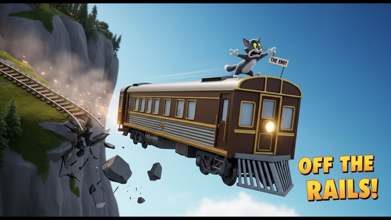 Zingo & Flick | The Runaway Train Chase! 🚂🐭💥 Funny Cartoon Comedy - YouTube