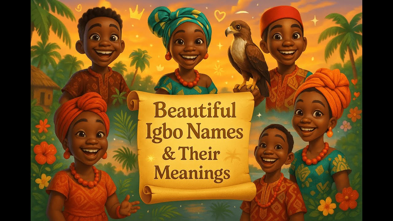 Beautiful Igbo Names and their meanings, with stunning visuals.#foryou ...