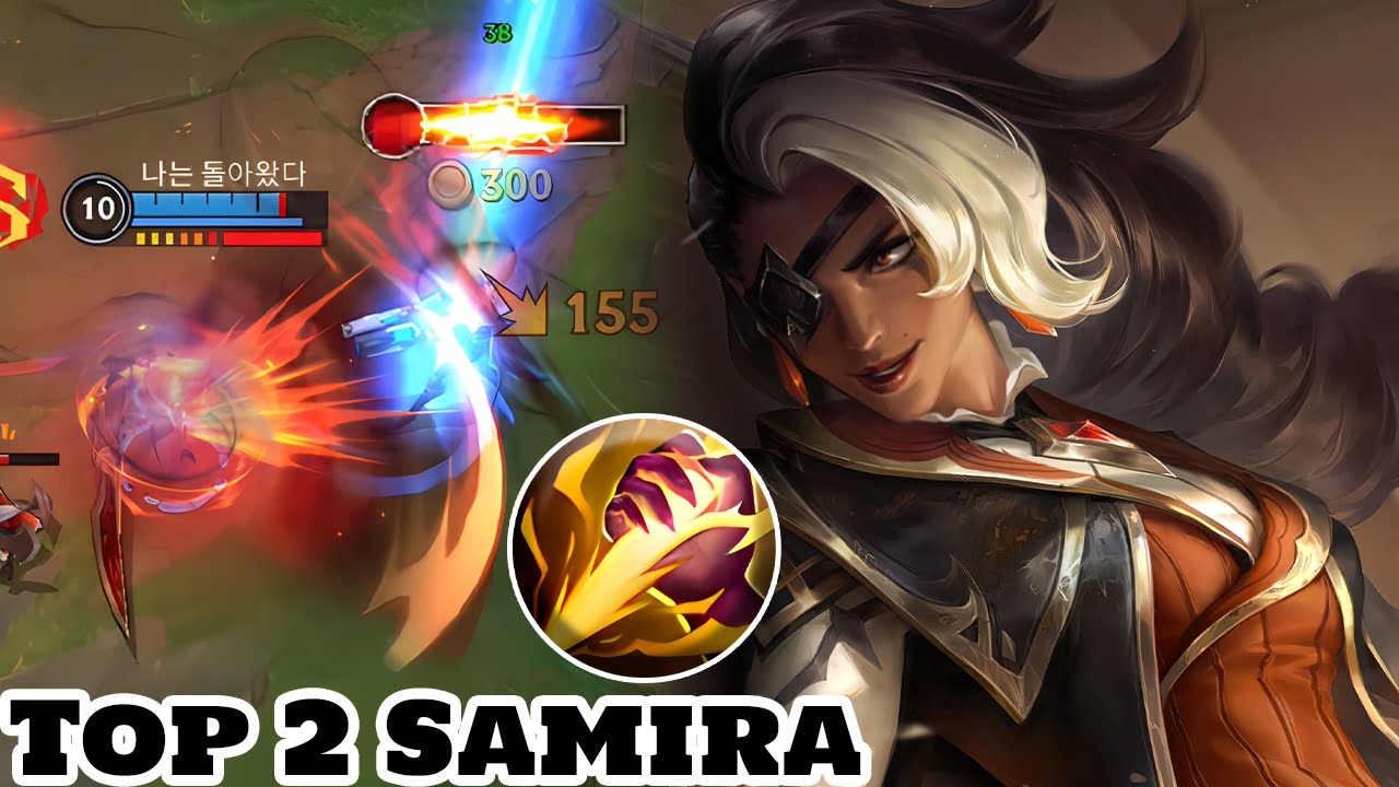Wild Rift Samira - Top 2 Samira High Noon Samira Skin Gameplay Rank ...