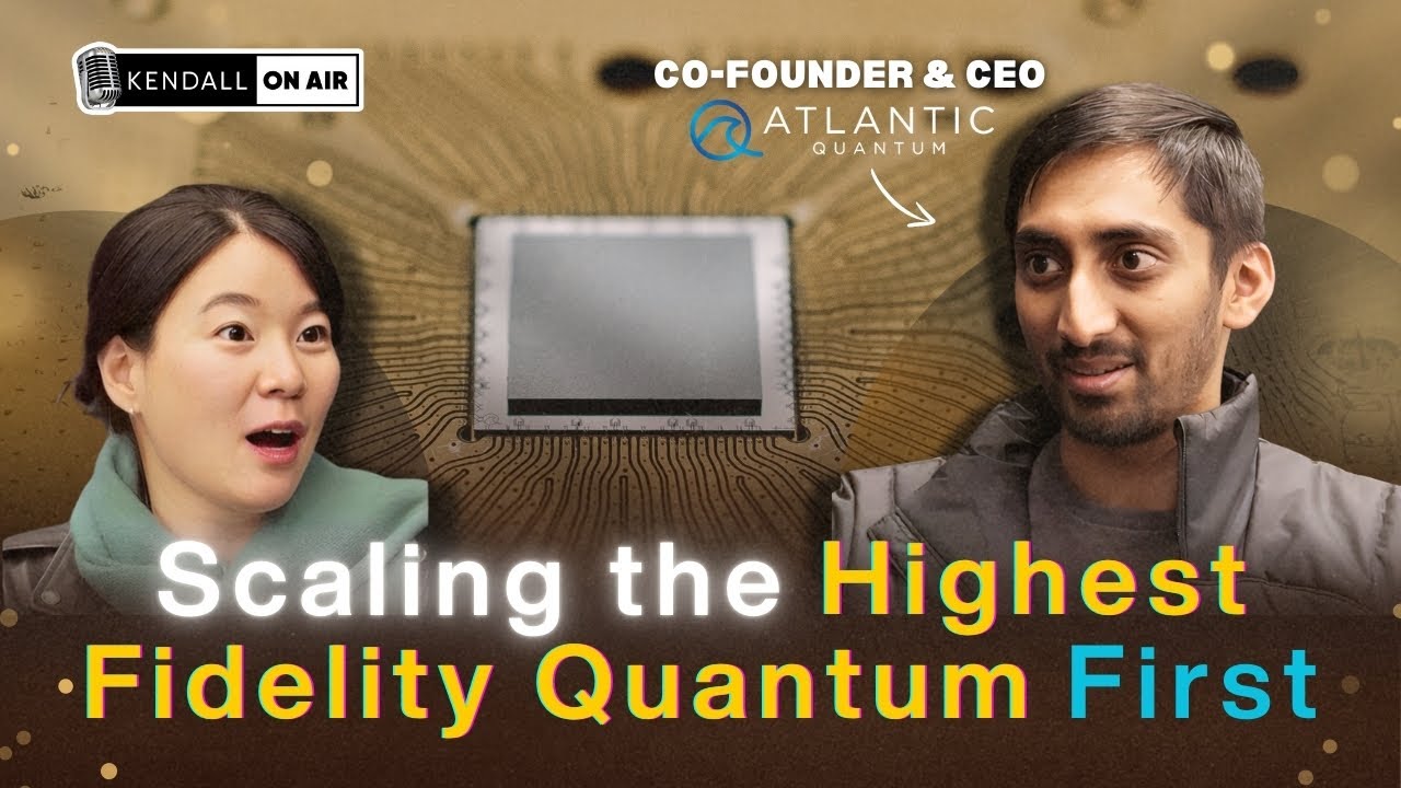 Ep.8 Scaling the First High-Fidelity Quantum Computer | Atlantic Quantum CEO Bharath Kannan ...