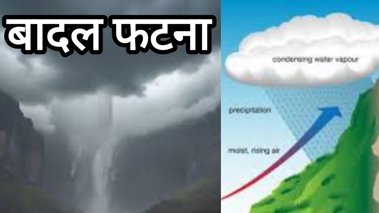 बादल फटना क्या होता है।What is cloud burst।Badal fatna kya hai। - YouTube