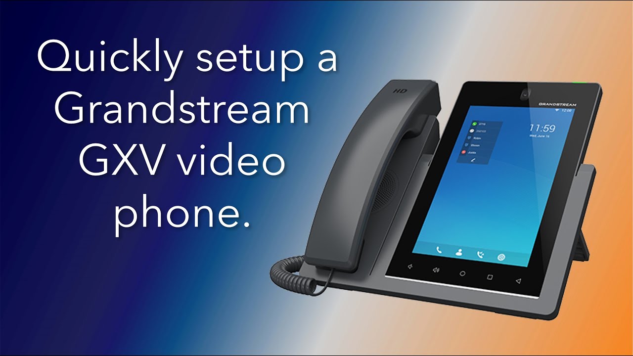 THE FASTEST Way to Configure Your Grandstream GXV Phone in Minutes ...