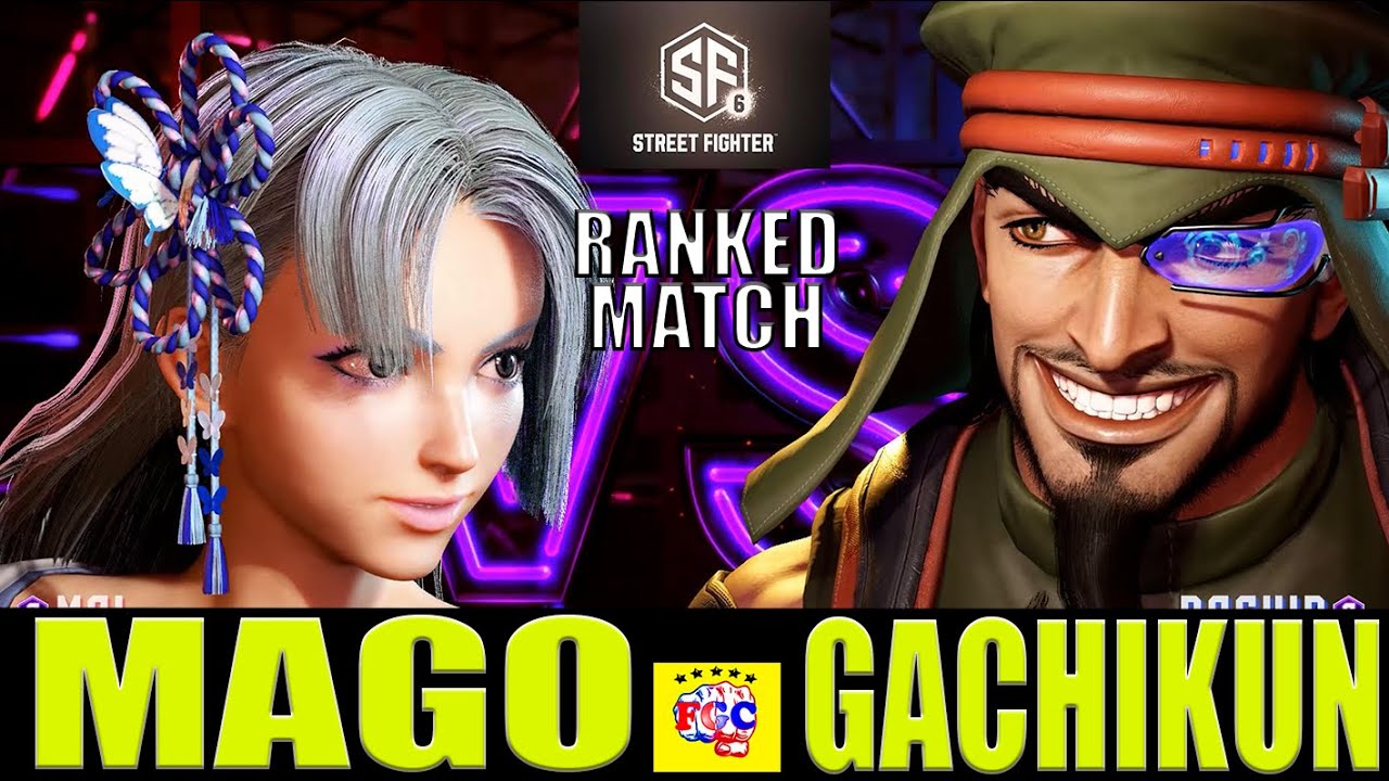 スト6💥マゴ 「Mai」対 ガチくん「ラシード」｜Mago「Mai」vs Gachikun「Rashid」 💥 SF6 🤜FGC🤛 - YouTube