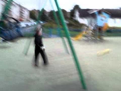 Falls Off Swing - YouTube