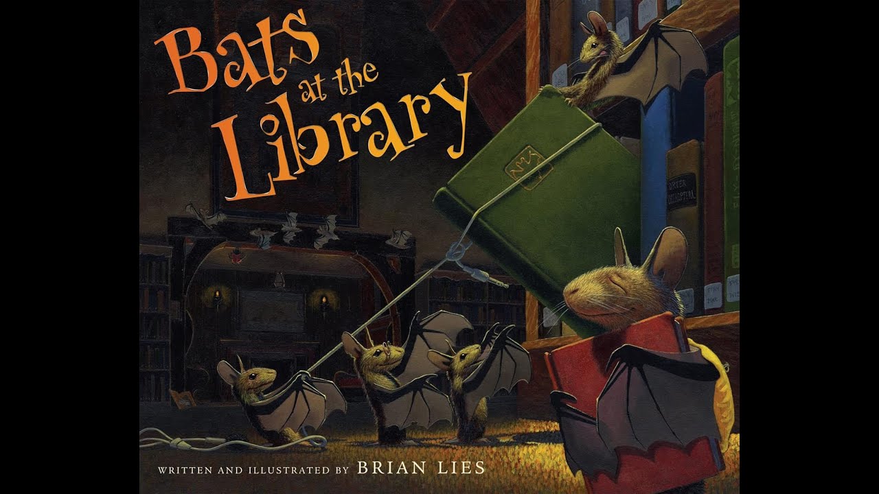 Bats at the Library | Stories for kids - YouTube