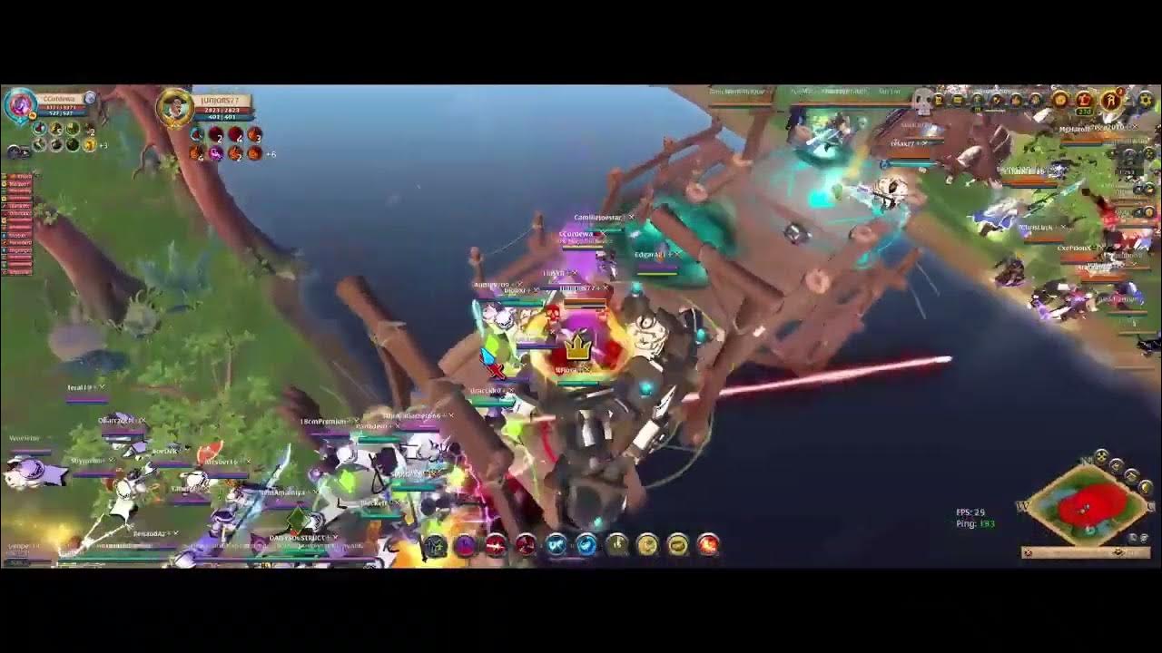 Mono con Navaja vs Argentinidad - Pactada - Albion online - YouTube