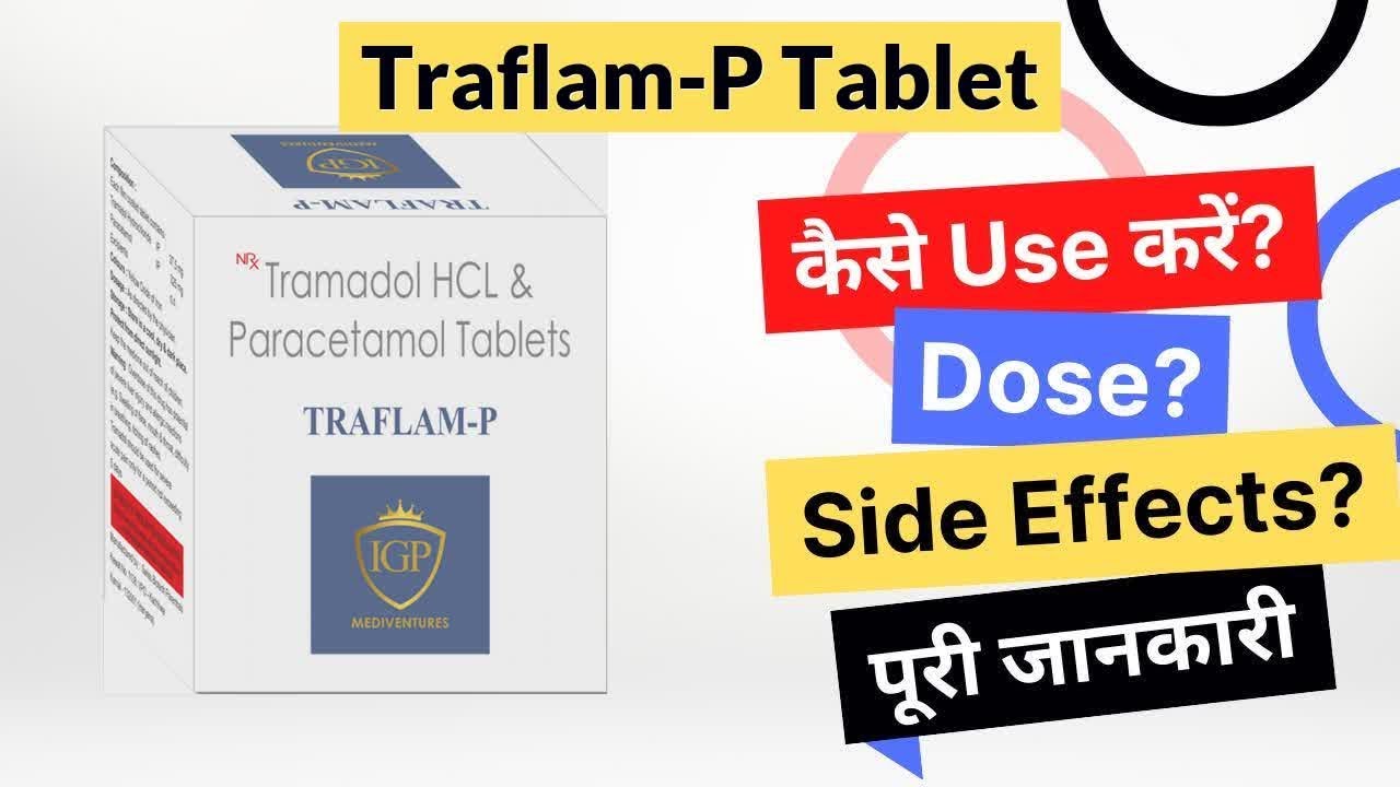 Traflam-P Tablet Uses in Hindi | Side Effects | Dose - YouTube