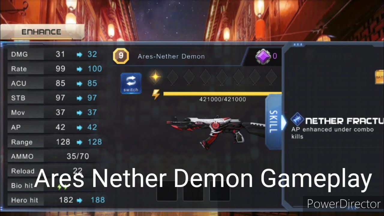 Ares Nether Demon Gameplay | Crisis Action - YouTube