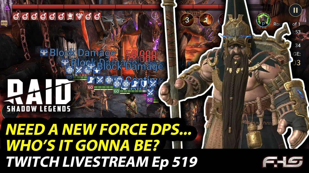 I need a Force Champion - RAID: Shadow Legends Twitch Livestream Ep.519 ...