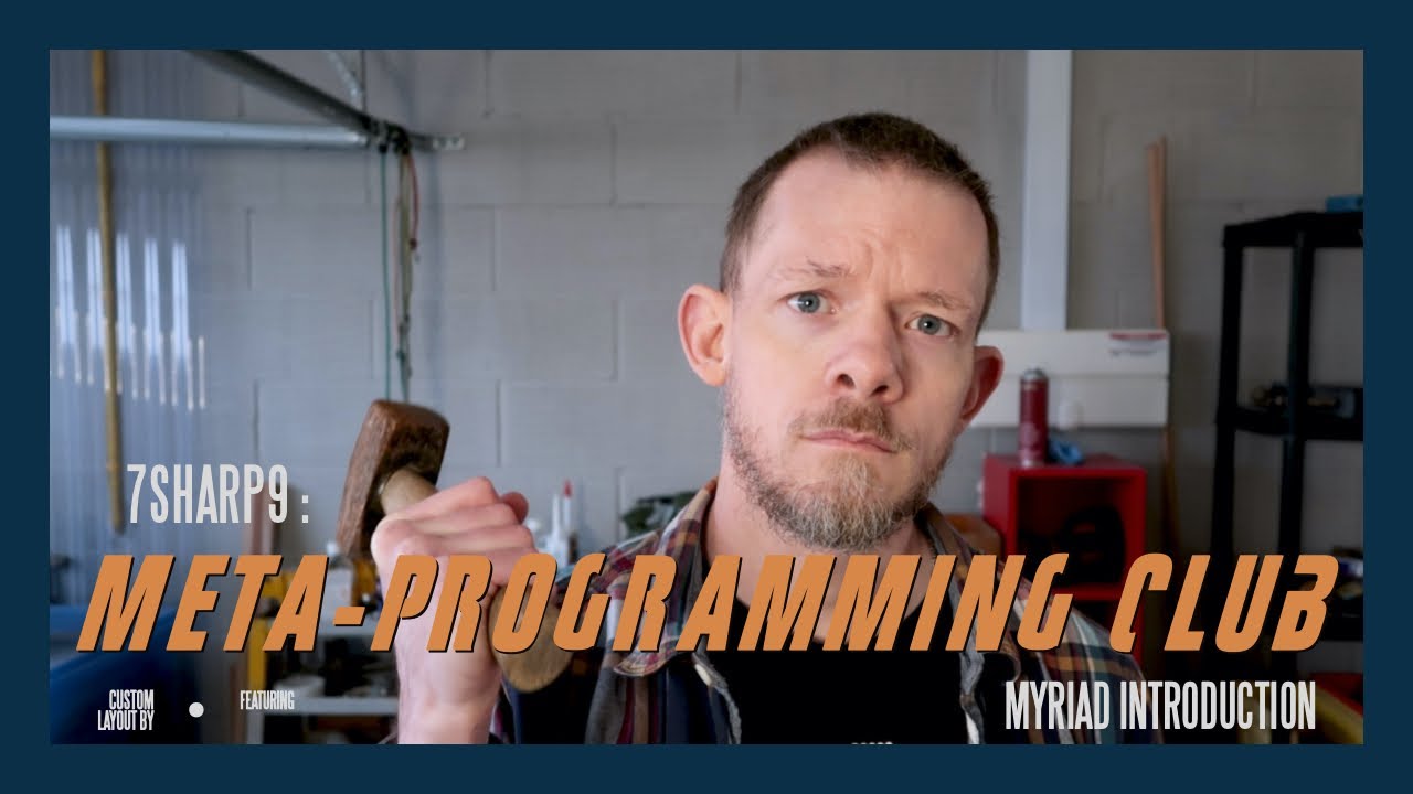 An Introduction To Myriad Code Generation With F Metaprogramming Club Youtube