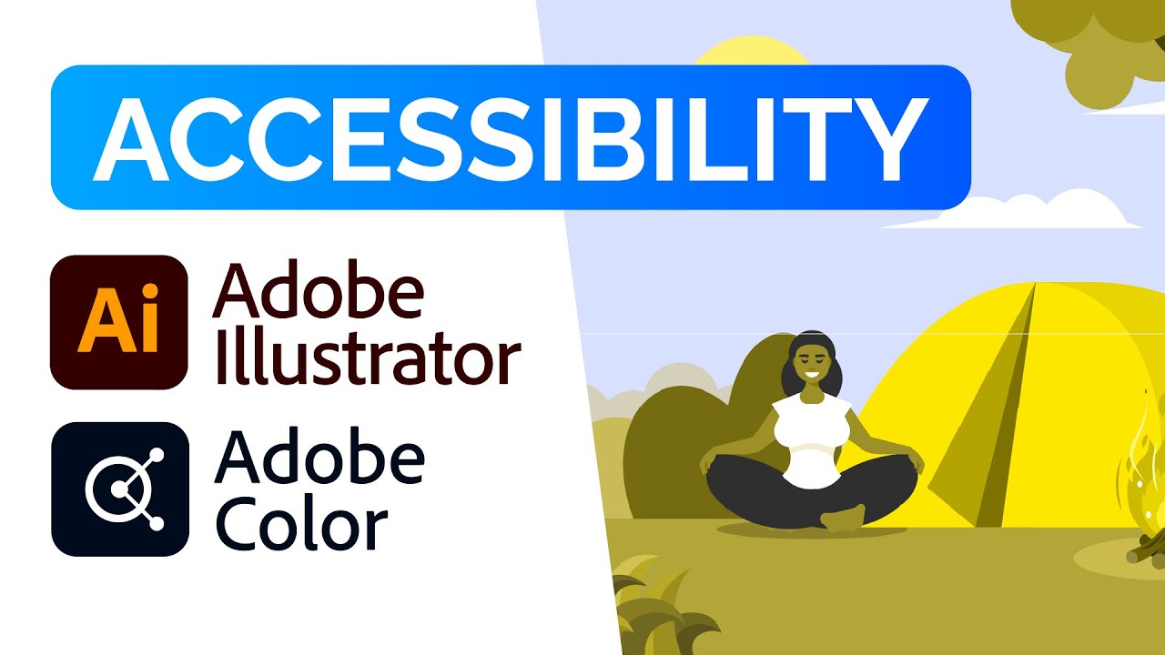 Color Blindness in Illustrator and Adobe Color - YouTube