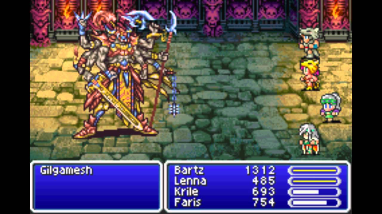 FF5 Fiesta Charity Stream - Episode 35 (Boss: Gilgamesh) - YouTube